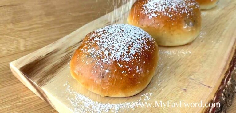 Polish Blueberry Buns - My Favorite F Word