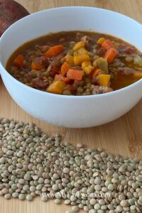 High Protein Lentil Soup with Sweet Potatoes: A Healthy, Delicious ...